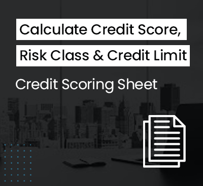 Credit Scoring Sheet - Thank you page